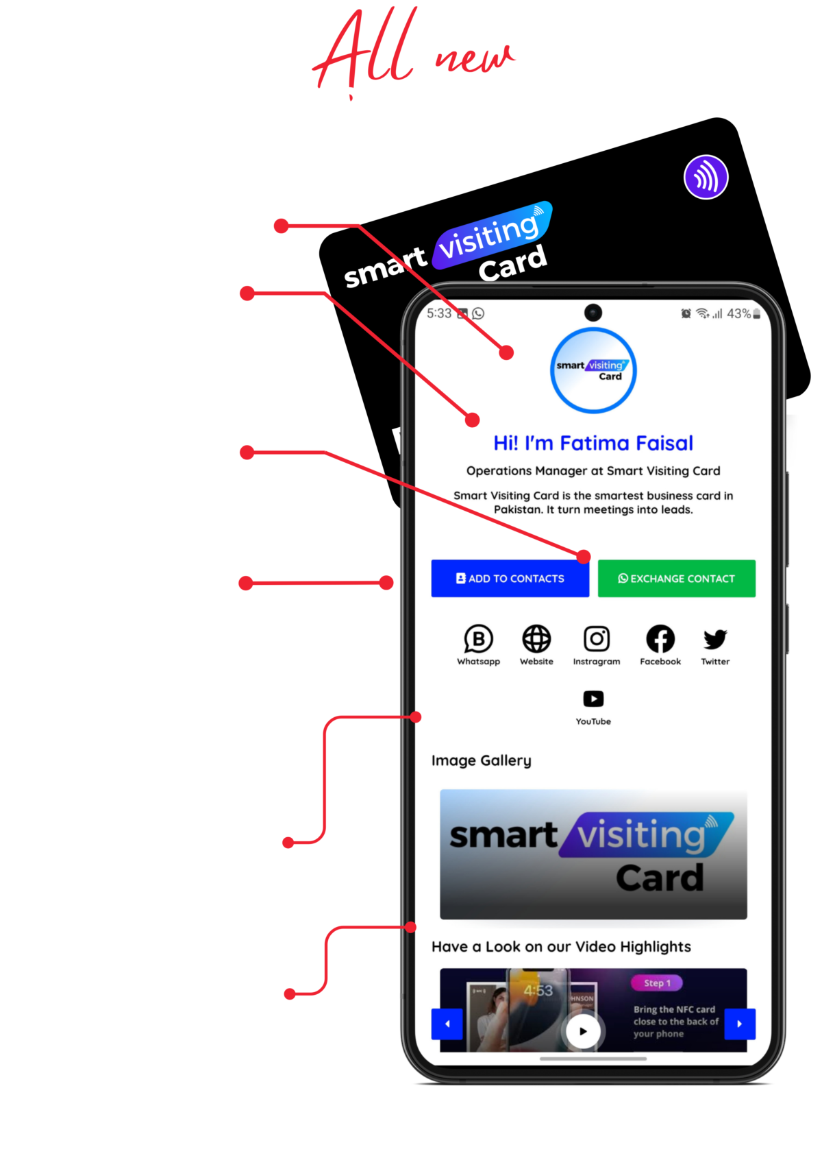 Smart Visiting Cards: Your Digital Networking Solution